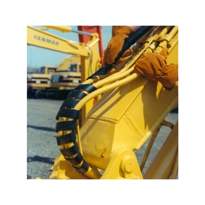 Cyclone Hydraulic Hose Wrap Spiral Tubing